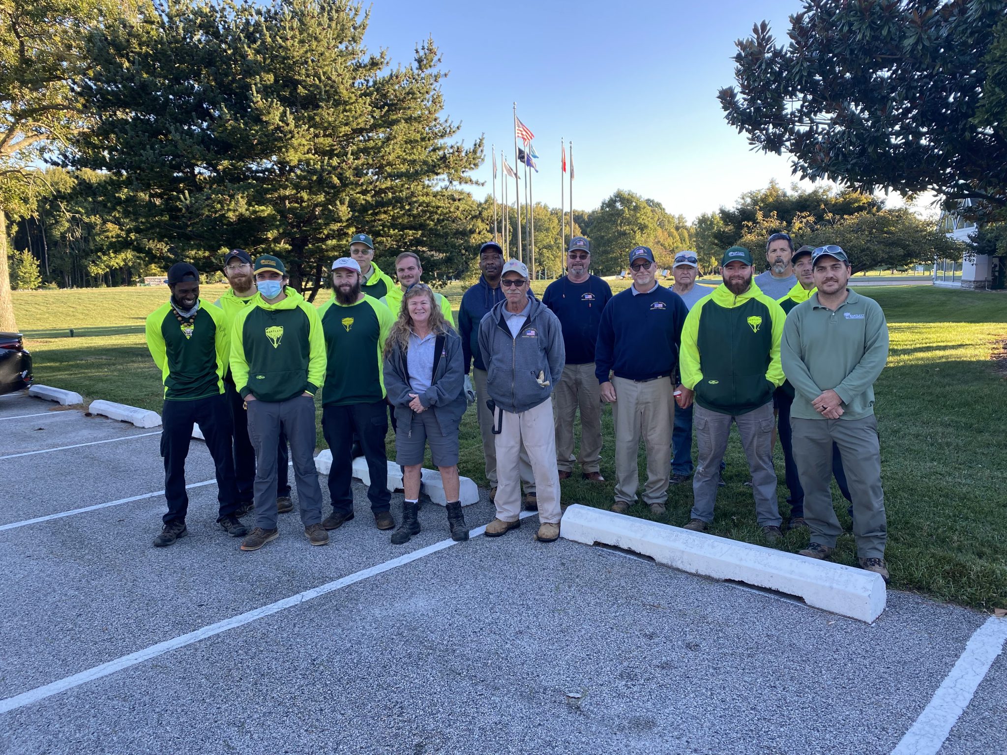 Saluting branches: Volunteering to honor veterans - Tree Topics